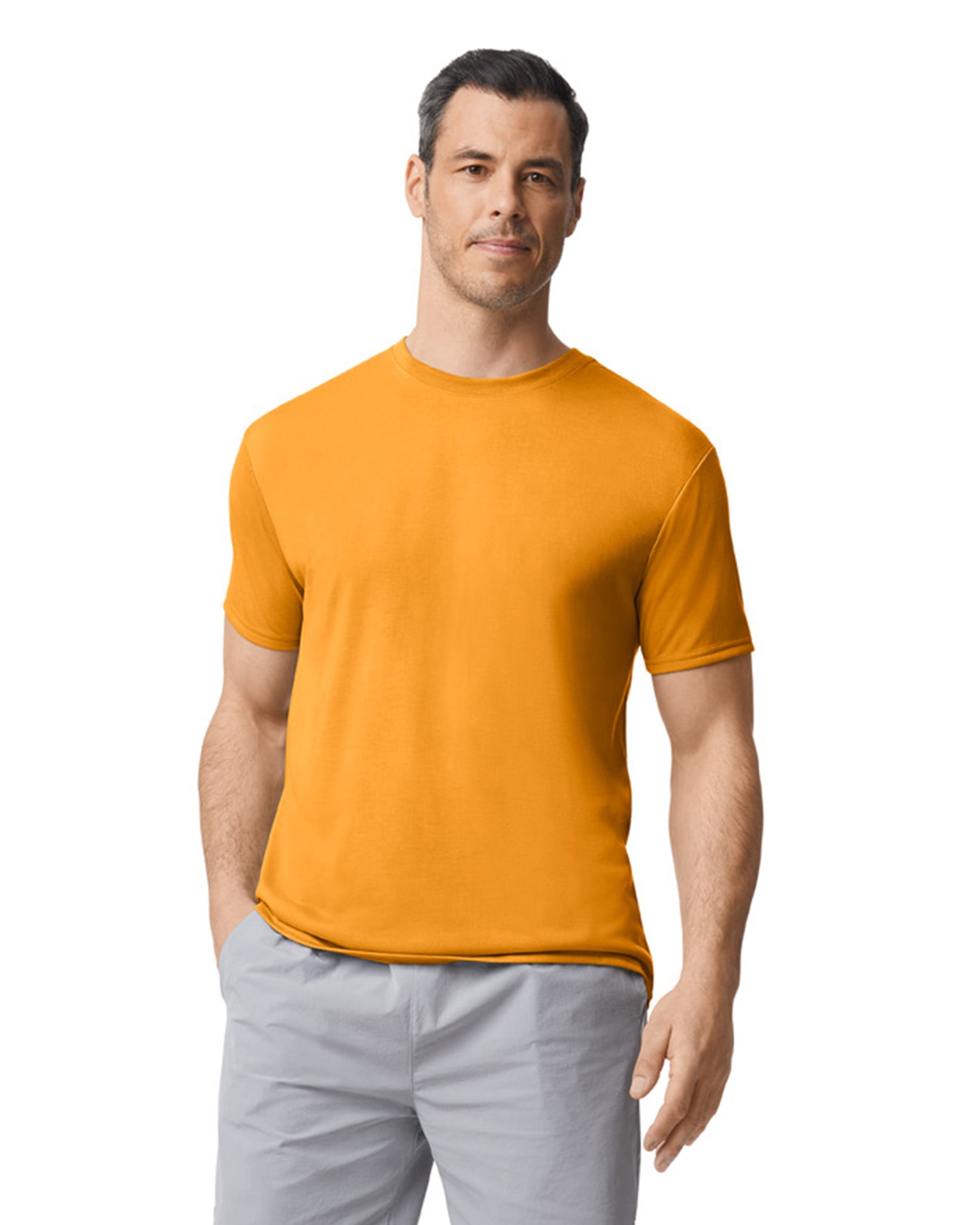 Gildan 42000 Performance® Adult T-Shirt (Gold) – Wearable Printables