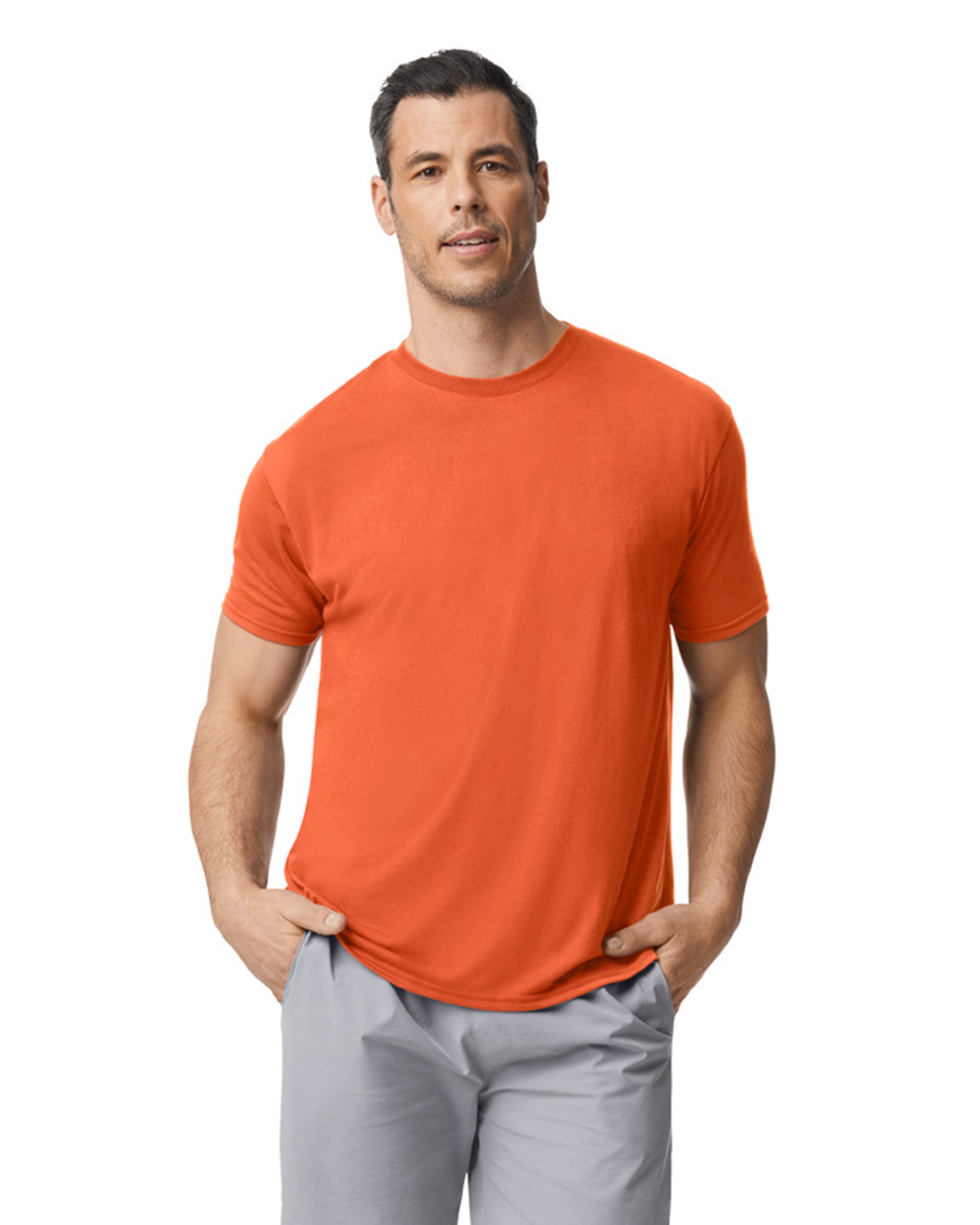 Gildan 42000 Performance® Adult T-Shirt (Orange) – Wearable Printables