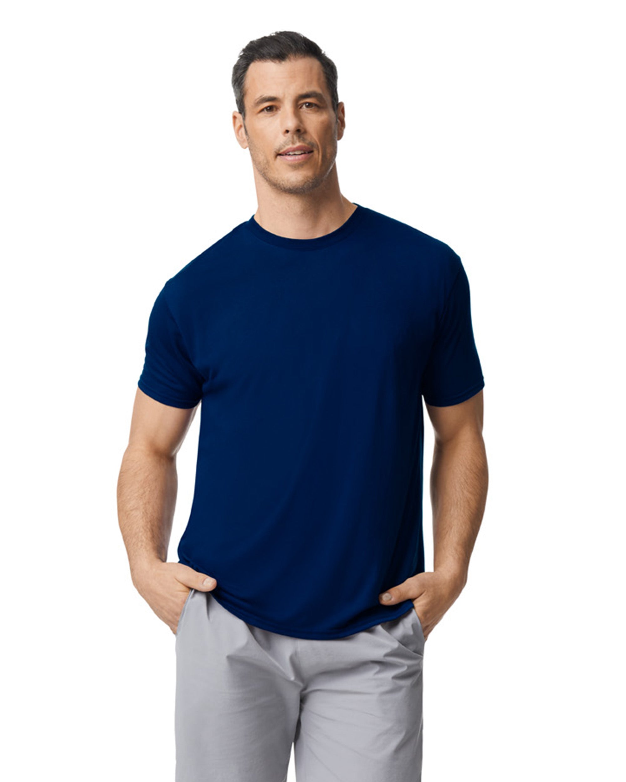 Gildan 42000 Performance® Adult T-Shirt (Navy) – Wearable Printables