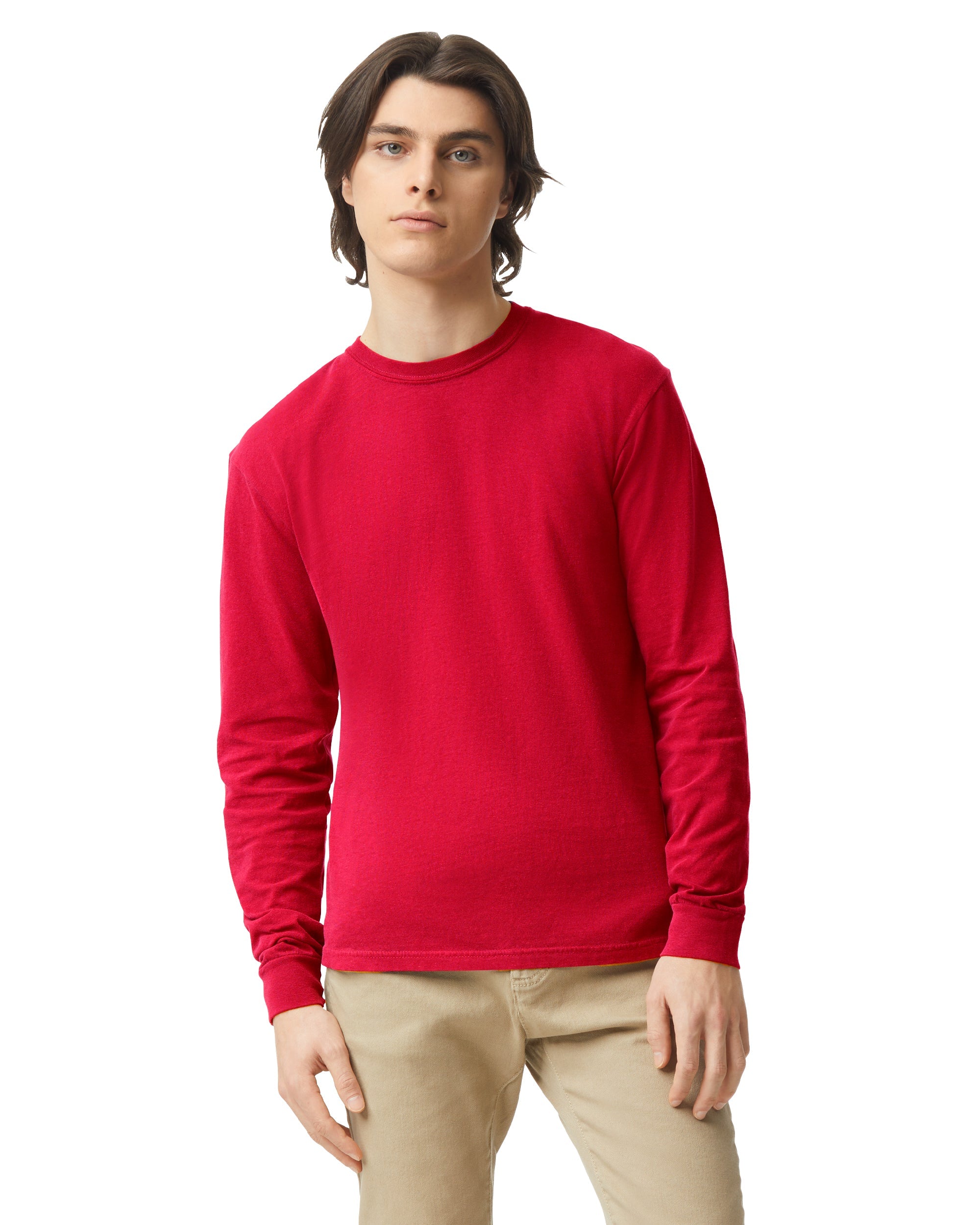 Comfort Colors 6014 ADULT HEAVYWEIGHT LONG SLEEVE TEE (Red) – Wearable ...