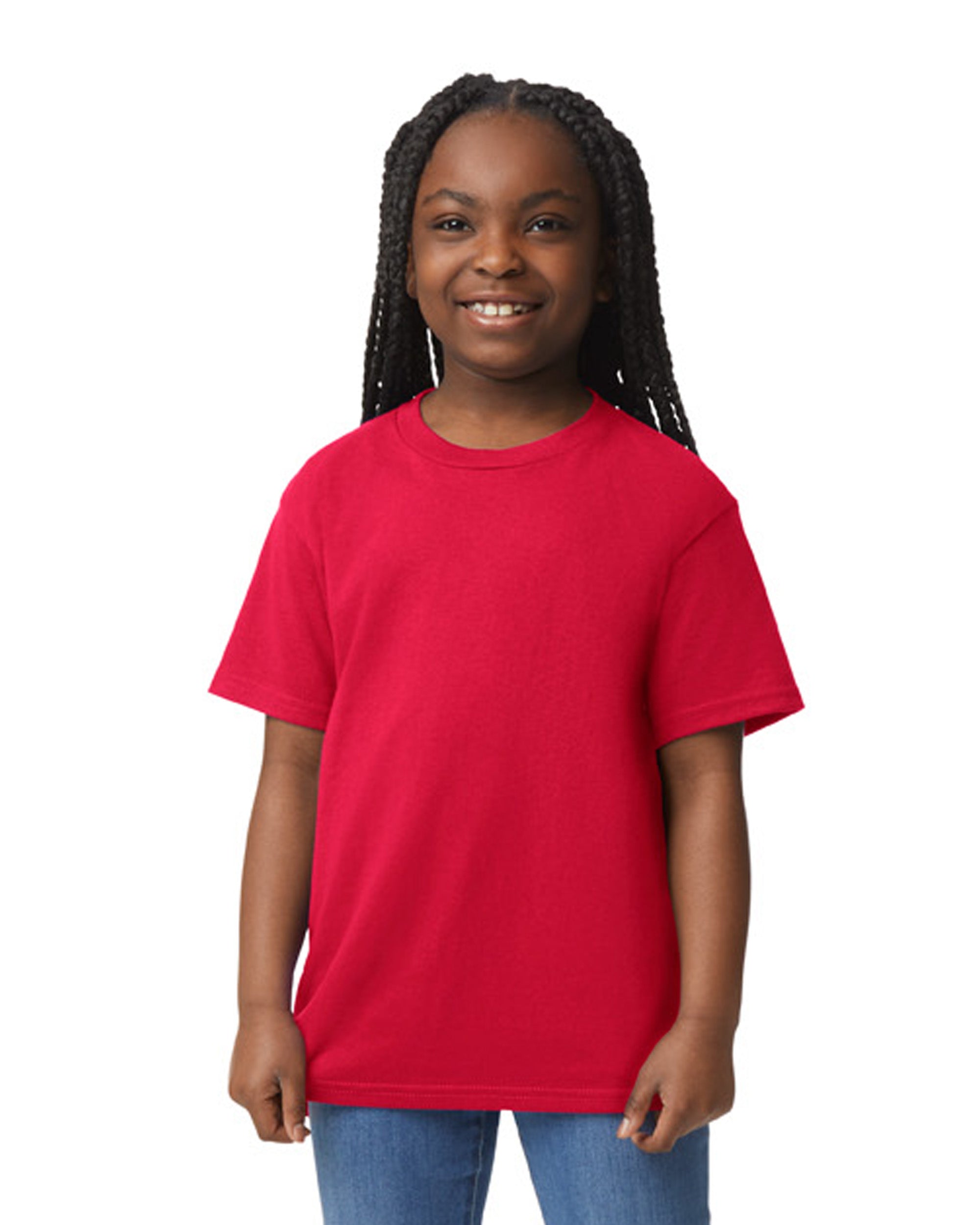 Gildan 8000B DryBlend® Youth T-shirt (Red) – Wearable Printables