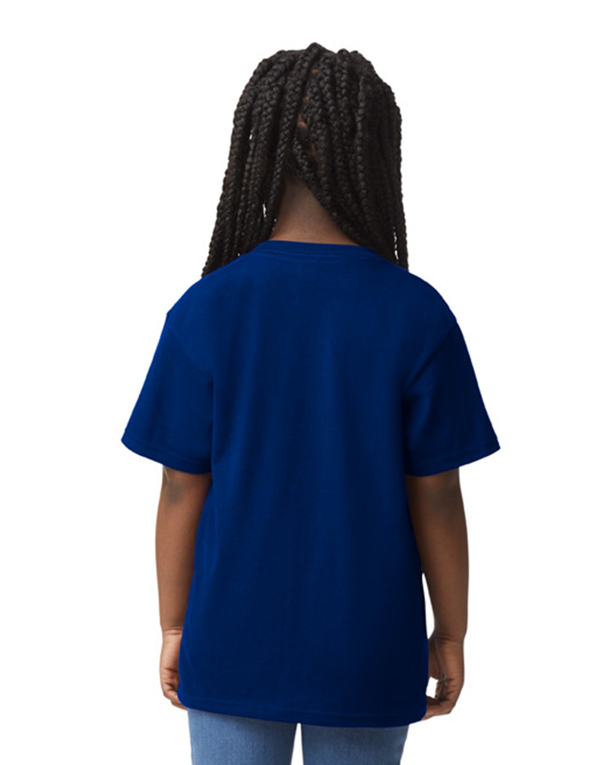 Gildan 8000B DryBlend® Youth T-shirt (Navy) – Wearable Printables
