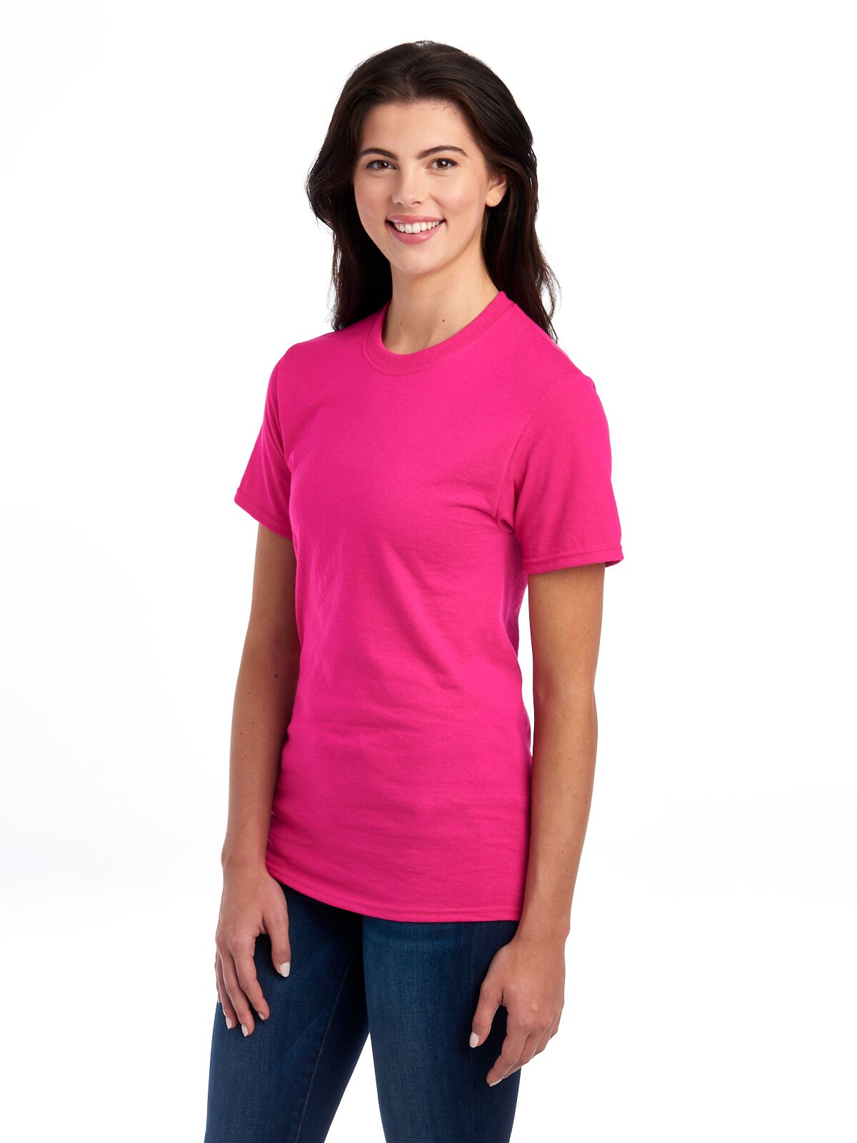 Jerzees 29MR DRI-POWER® Unisex T-Shirt (Cyber Pink) – Wearable Printables