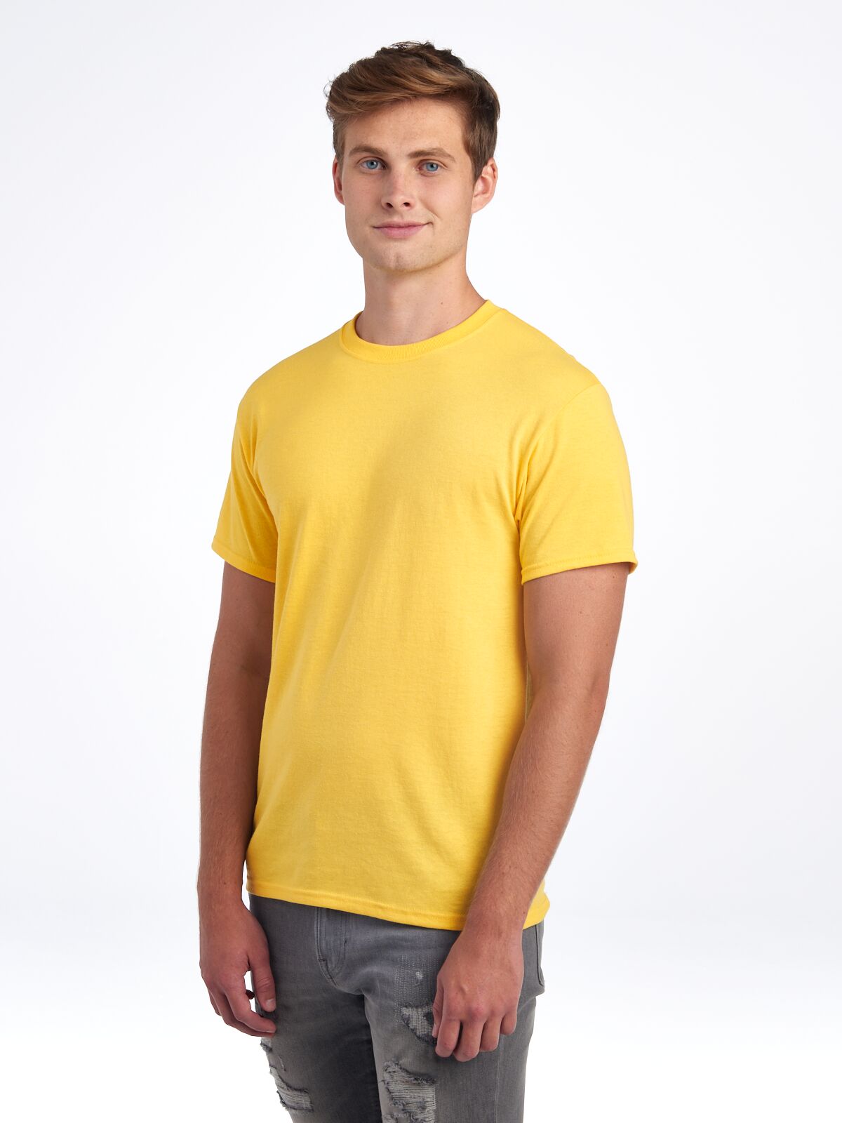 Jerzees 29MR DRI-POWER® Unisex T-Shirt (Island Yellow) – Wearable ...