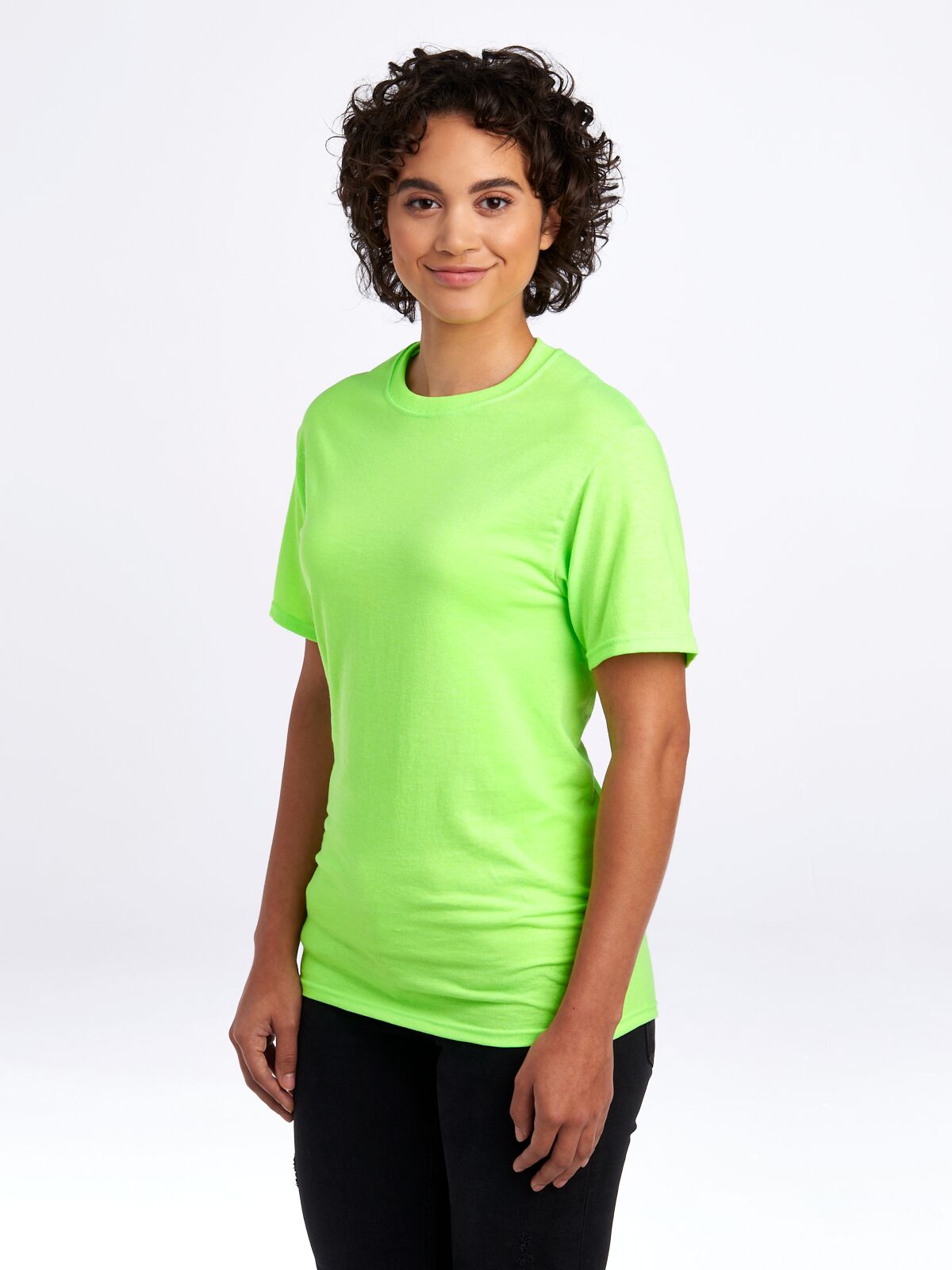 Jerzees 29MR DRI-POWER® Unisex T-Shirt (Neon Green) – Wearable Printables